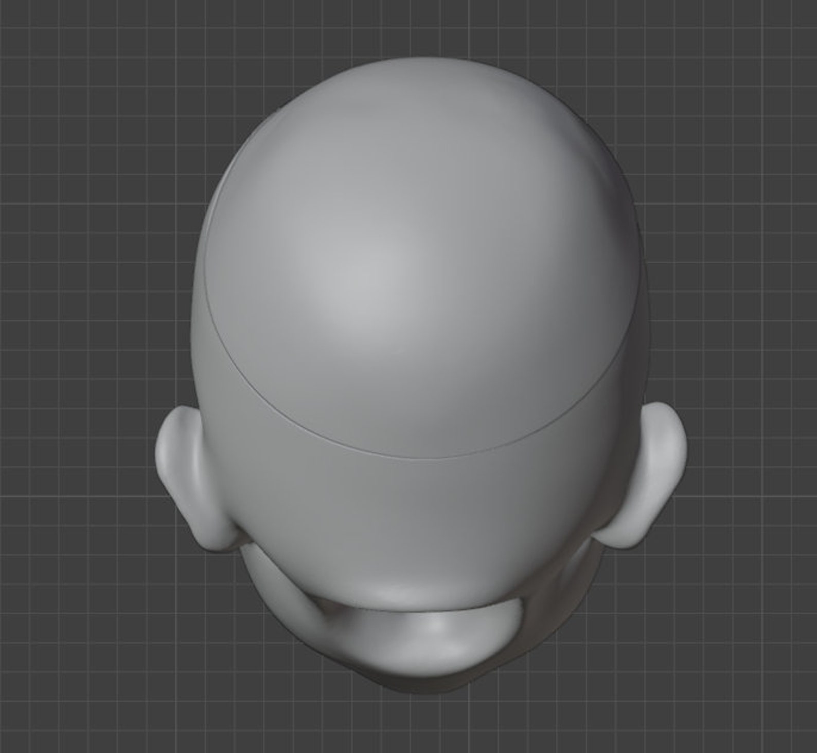 3d Digital File Kid Head for Bjd Doll for 3d Printing STL/OBJ Files ...