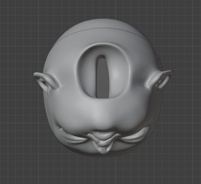 3d Digital File Kid Head for Bjd Doll for 3d Printing STL/OBJ Files ...