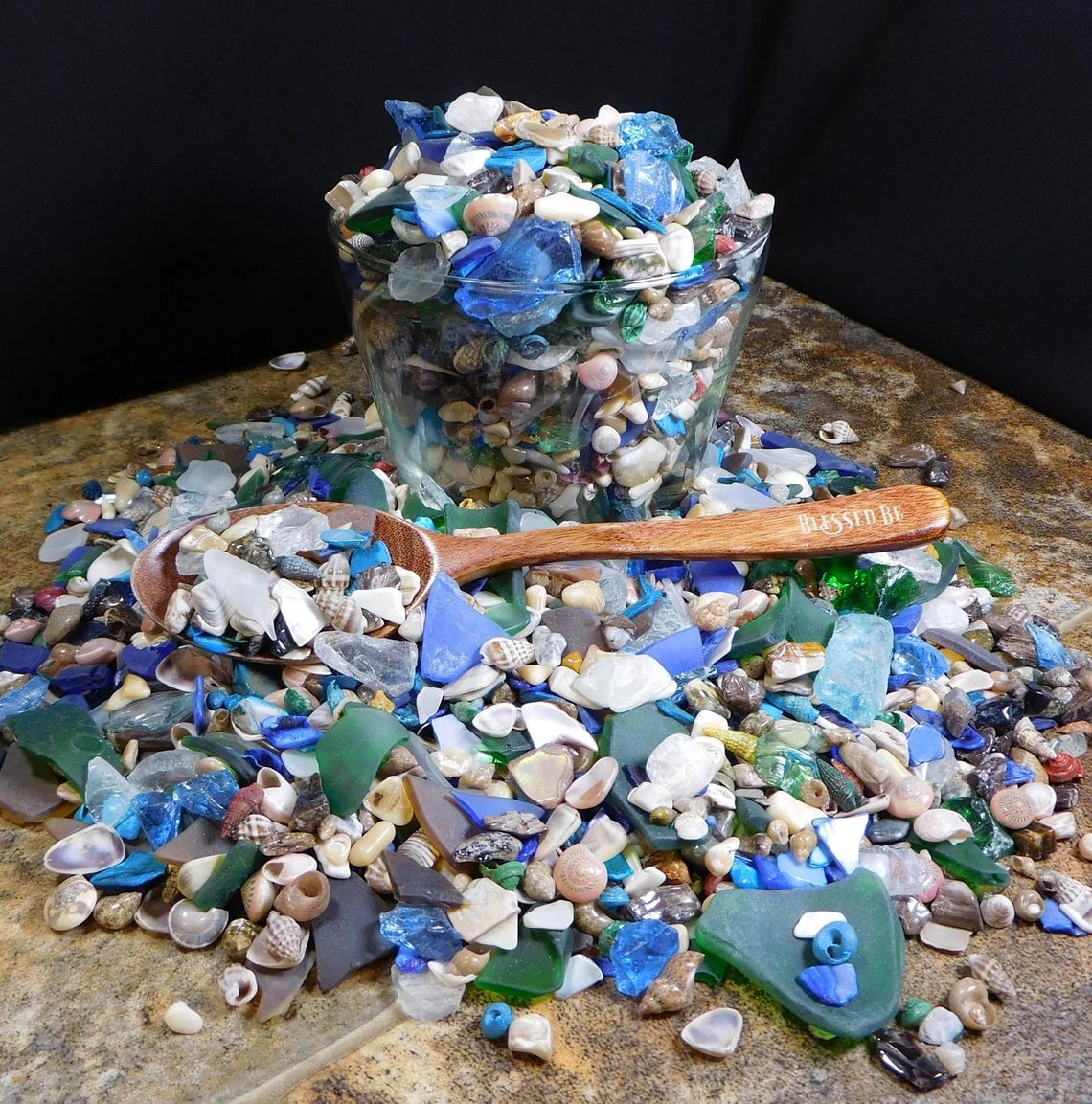 Mystery Surprise Ocean Crystal Confetti Treasure With Wire Wrapped ...