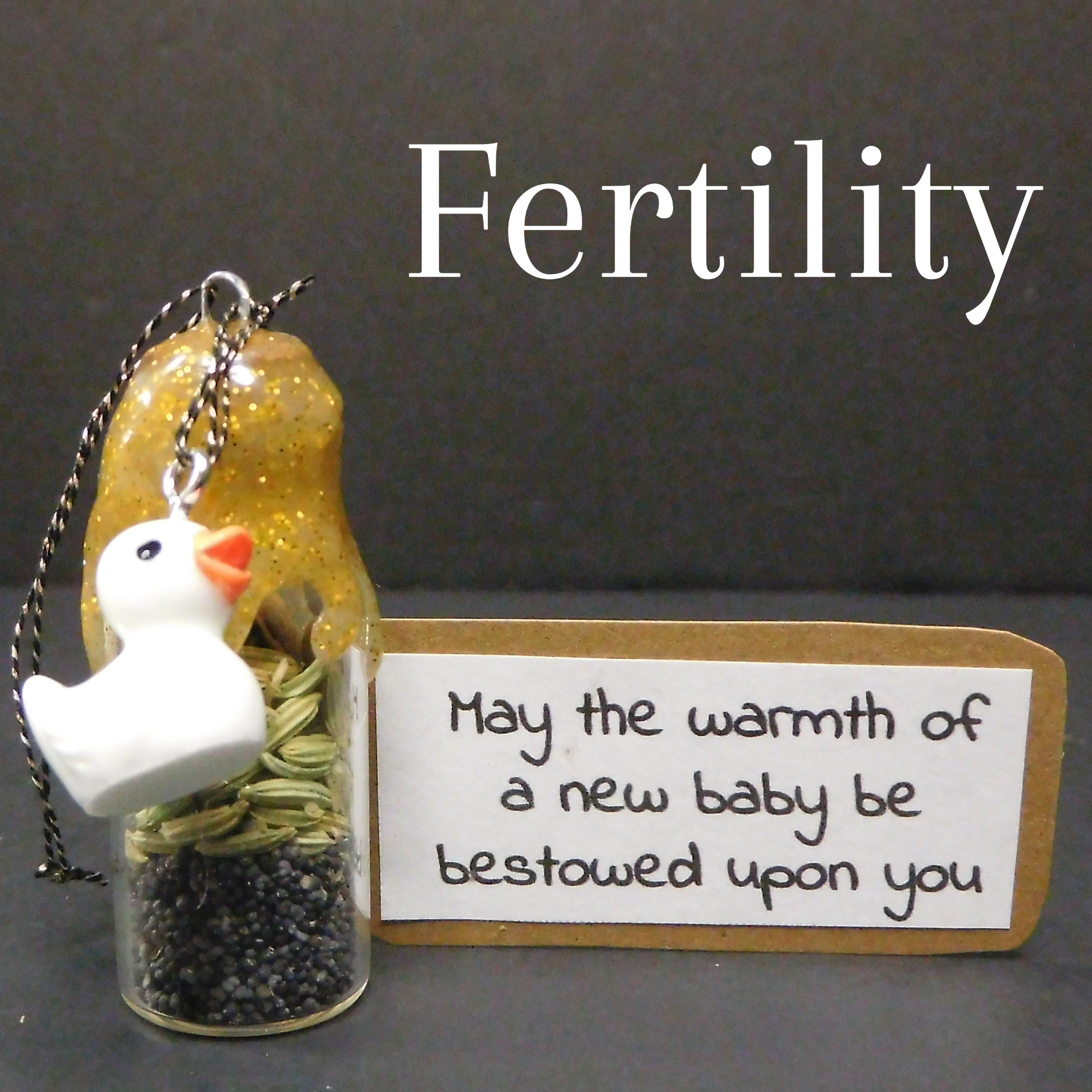 Wish Vial Ornament Witches Yule Spell Bottle Christmas Decoration Gift ...