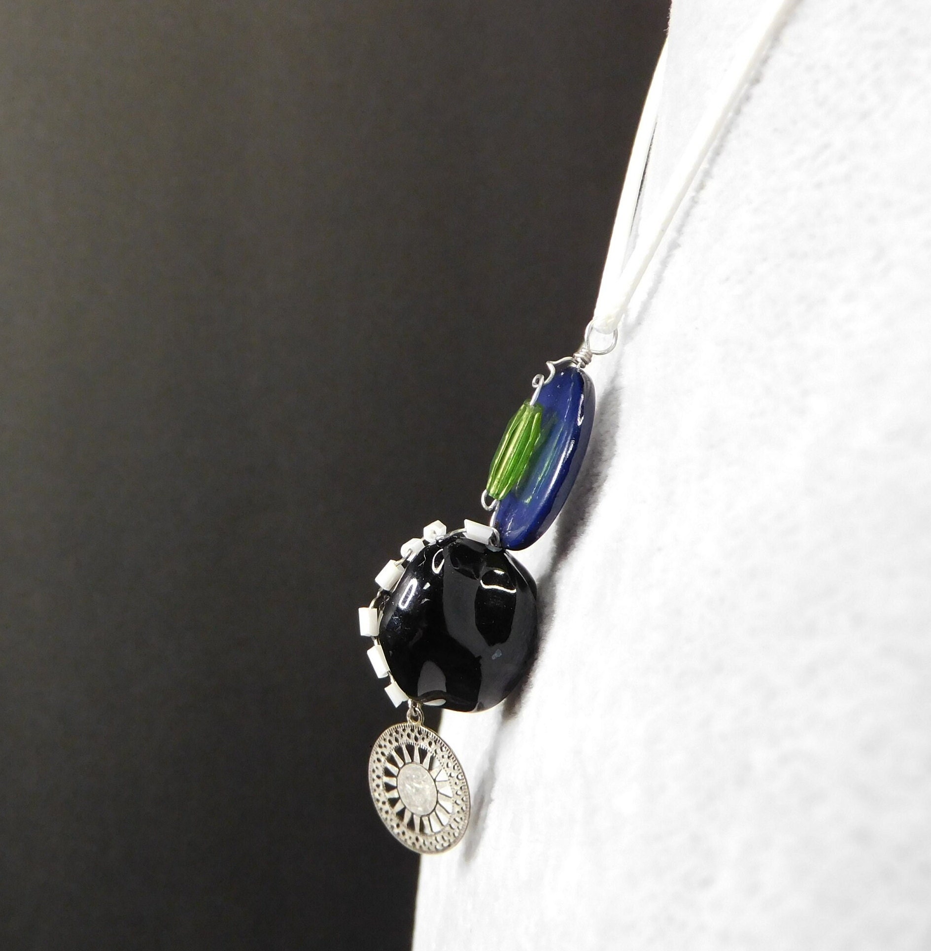 Wired Wrapped Celestial Rift Pendant Necklace Jewelry Accessories - Etsy