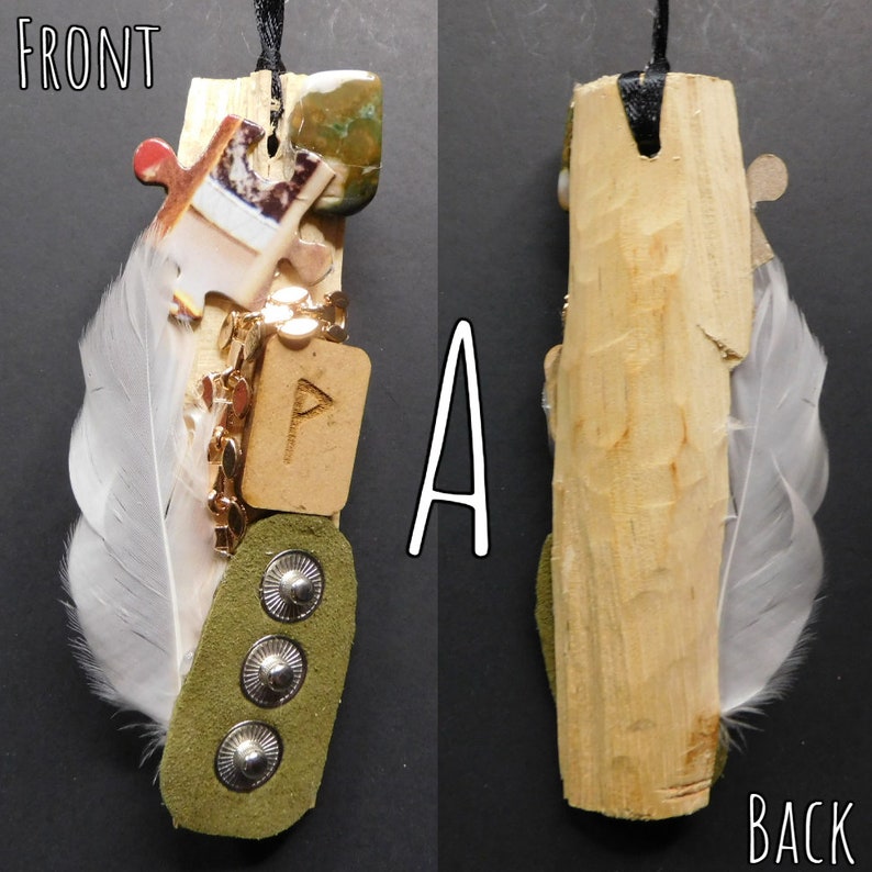 Crow Core Nest Totem Wood Ornament Choose Your Own First Edition Unique ...