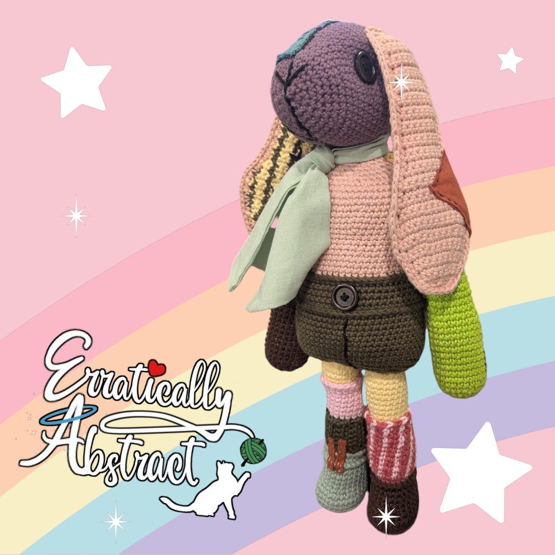 Crochet Arcane Bunny: Advanced Beginner PATTERN ONLY (PDF) - Etsy