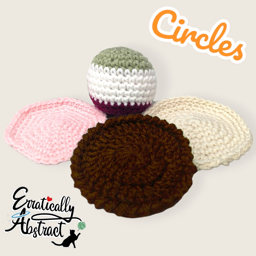 PATTERN ONLY How to Crochet: 2D and 3D Circles - Shapes Series ...