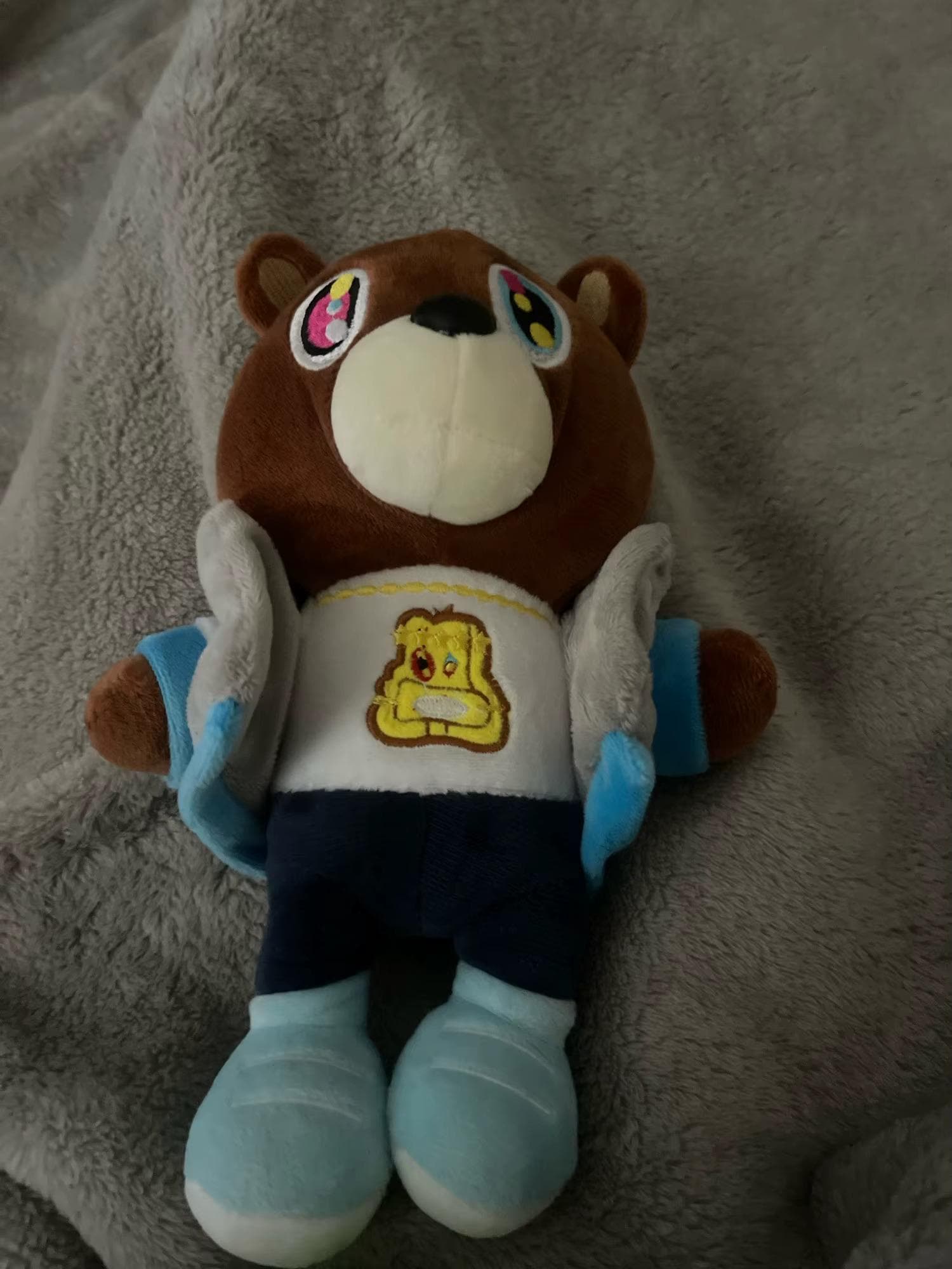 Kawaii Kanye Dropout Bear Plush Soft Teddy Bear Toy, Graduation Decor, Kanye West Fans Gift ...