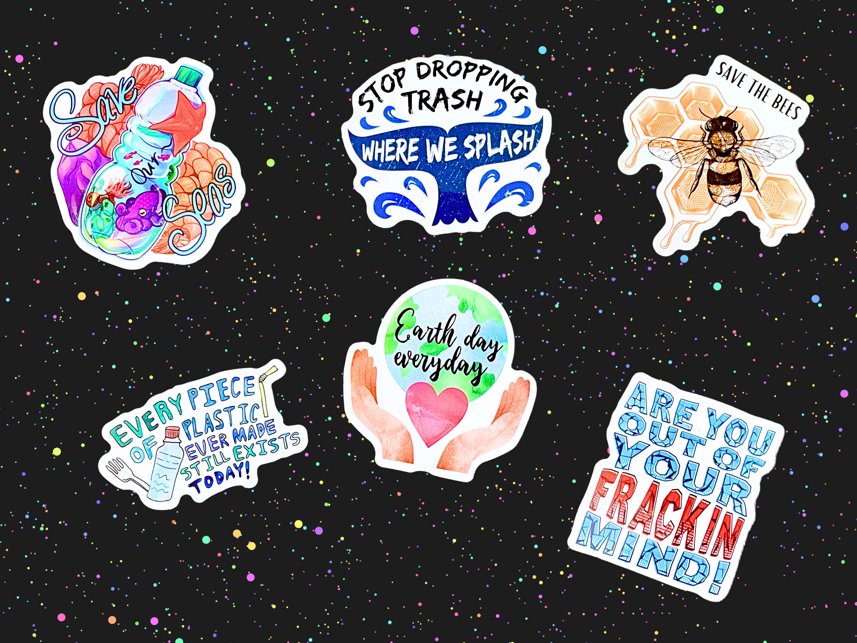 Sticker Every Piece of Plastic Ever Made Still Exists Today // - Etsy