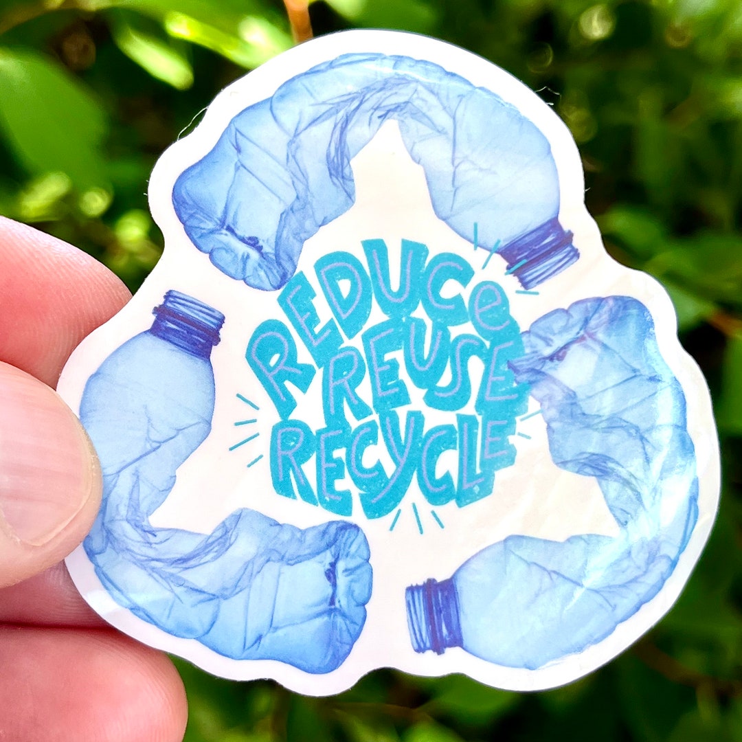 Sticker Reduce Reuse Recycle // Oceans World Oceans Climate Protection ...