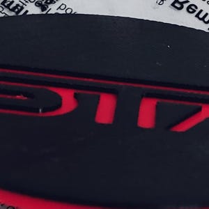 3D Printed Custom 80mm Multicolored Sti Logo Coasters - Etsy