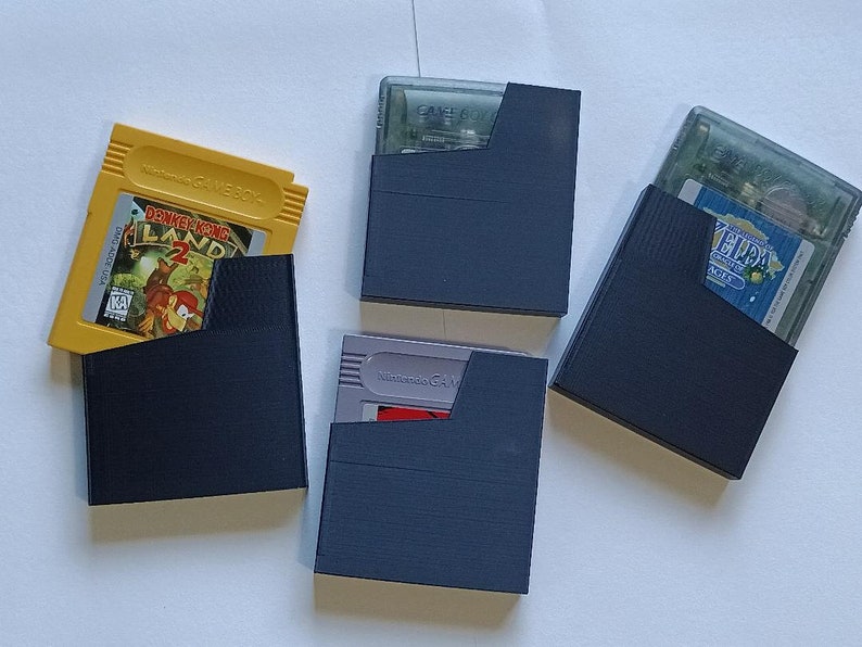 Nintendo NES Style Gameboy Game Cartridge Case OEM Style 3D Printed ...