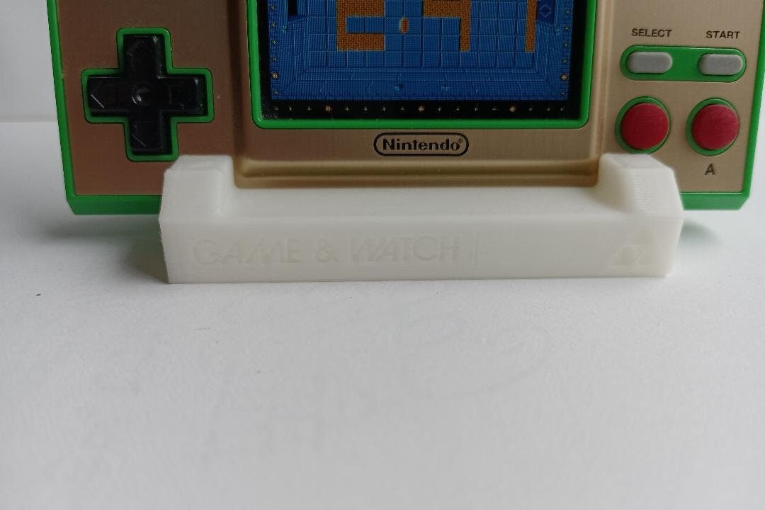 Legend of Zelda Game and Watch Display Stand 3D Printed - Etsy