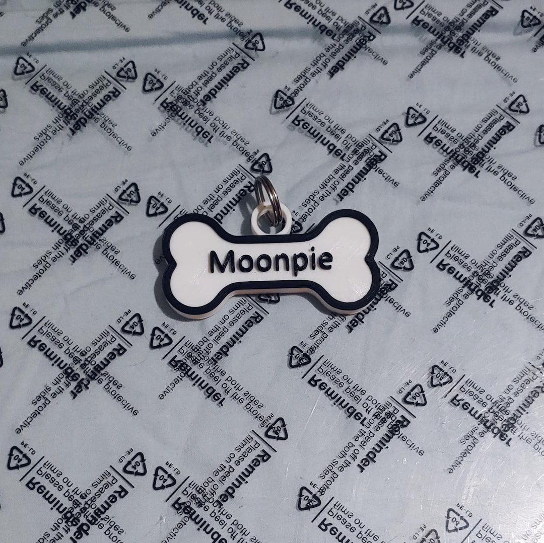 Customized 3D Printed Dog Name Tags - Durable, Lightweight ...