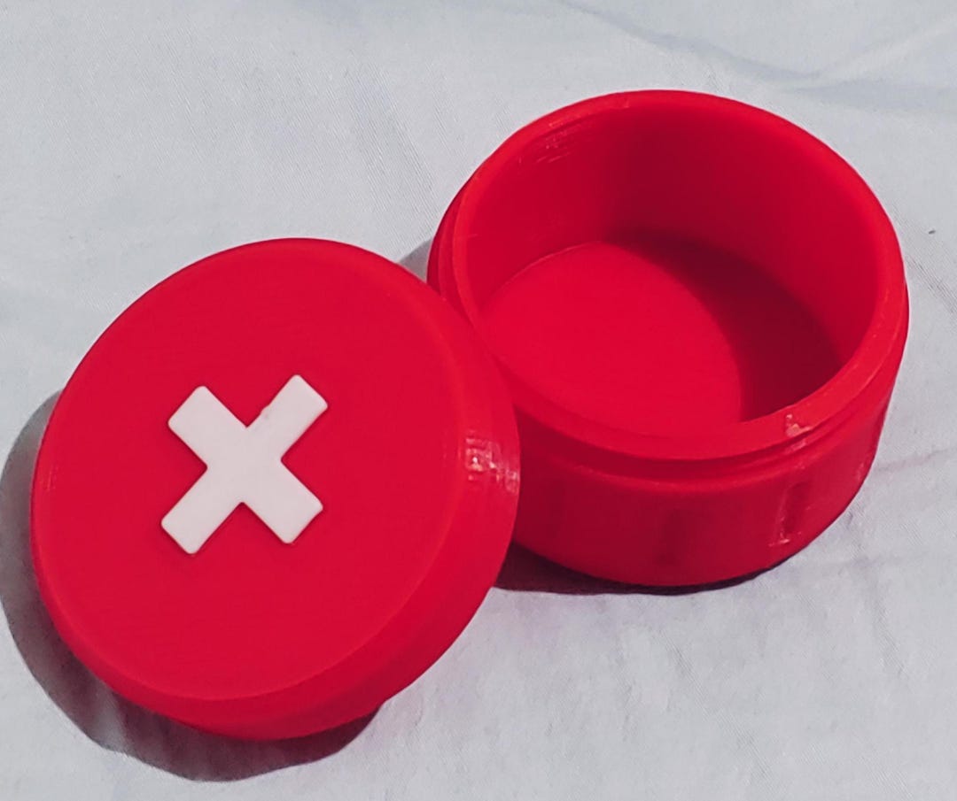 3D Printed Pill Box (small) - Etsy