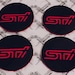 3D Printed Custom 80mm Multicolored Sti Logo Coasters - Etsy