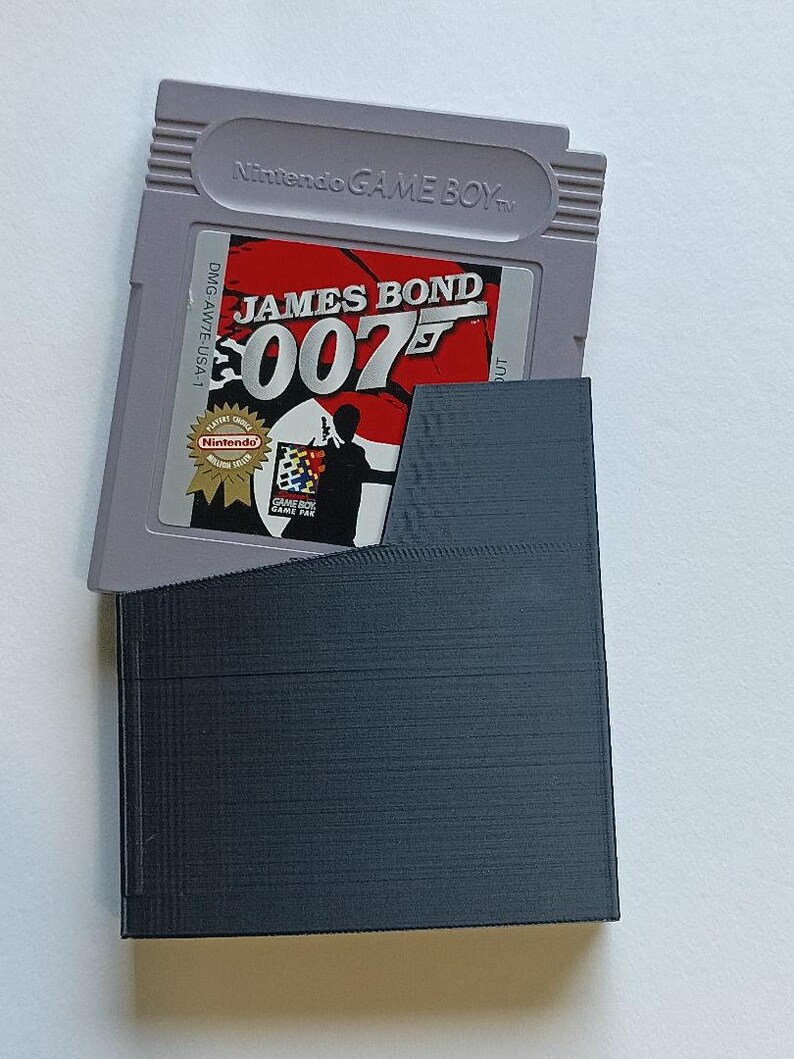 Nintendo NES Style Gameboy Game Cartridge Case OEM Style 3D Printed ...