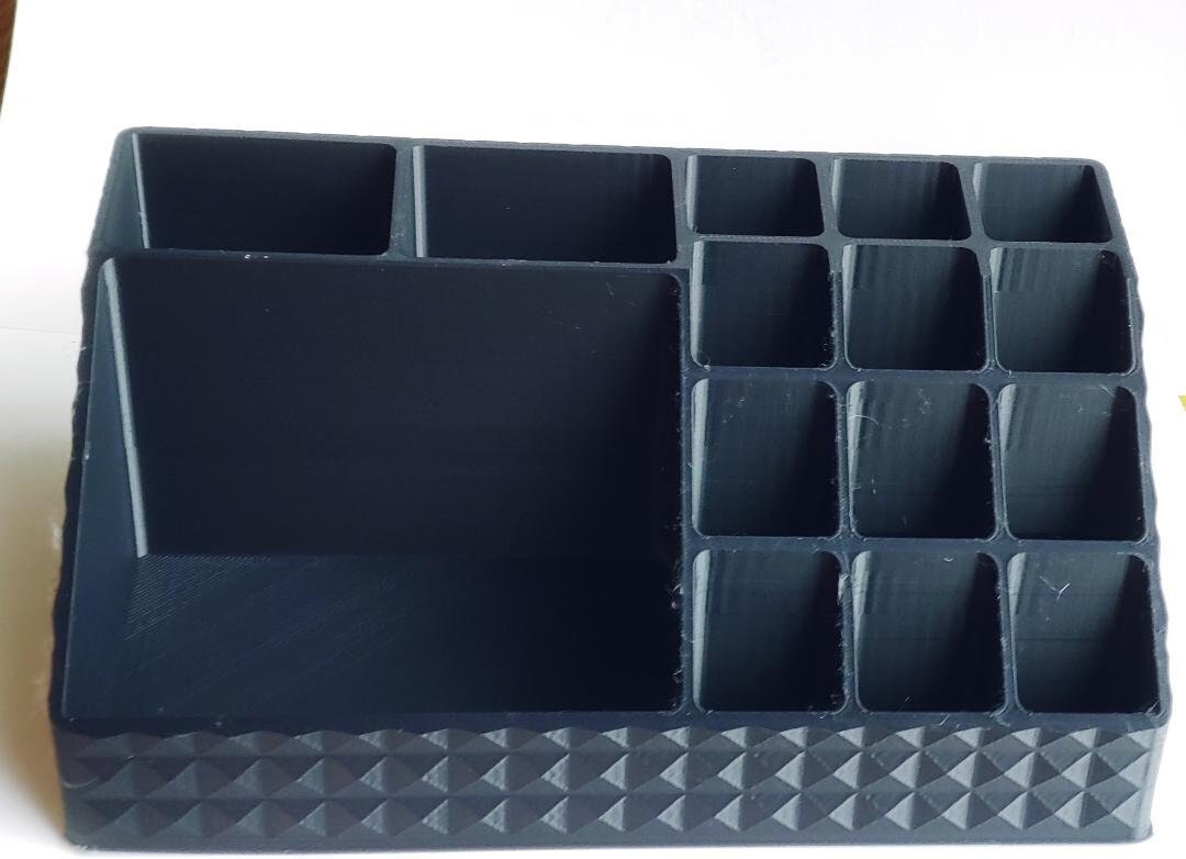 3D Printed Textured Bathroom Bedroom Makeup Organized Storage Tray - Etsy