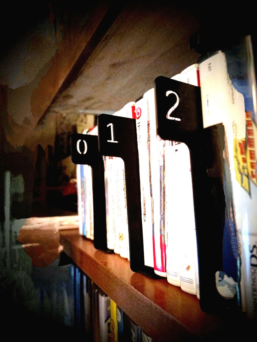 3D Printed Shelf Organizer Tabs - Etsy
