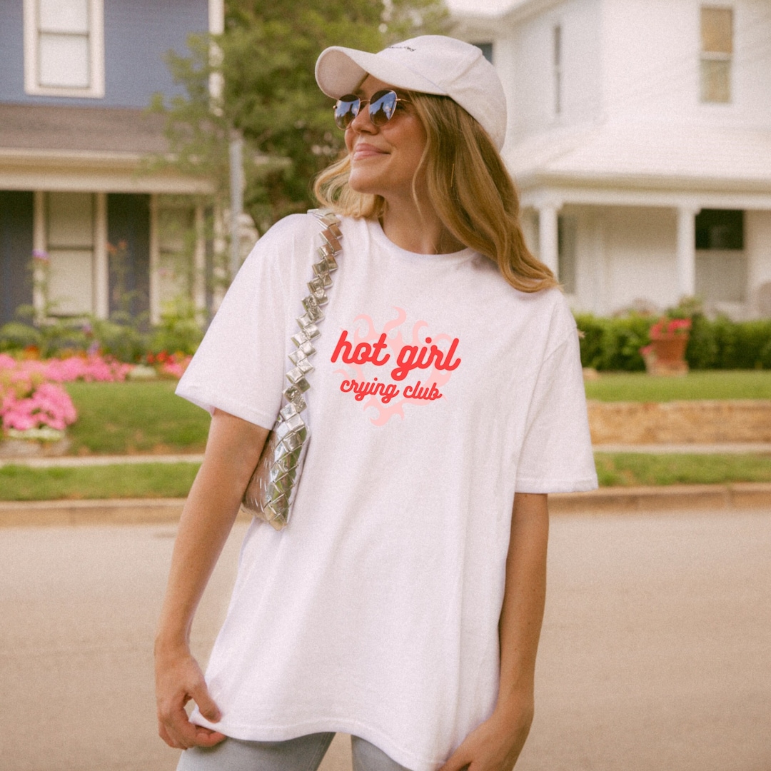 Hot Girl Crying Club, Sister Gift, Best Friend Gift, Sorority Gift ...