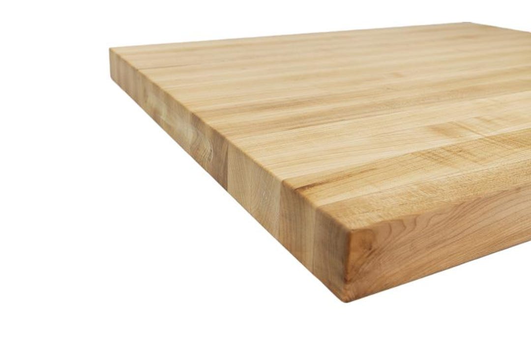 Butcher Block Large Reversible Wood Cutting Board, 24"x18"x1.5", Hard ...