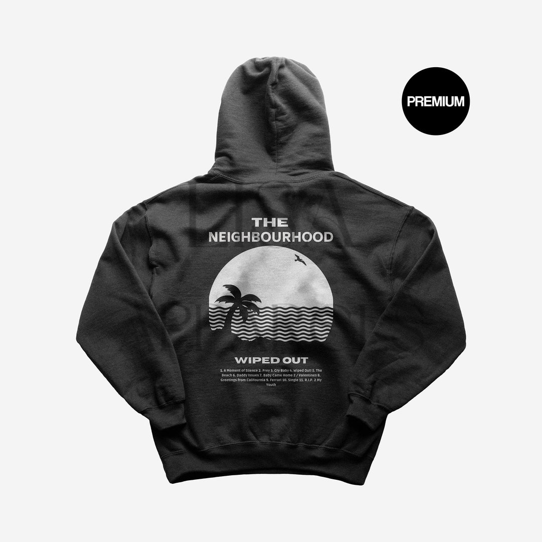 Limited the Neighbourhood Hoodie Wiped Out Hoodie Chip Chrome Hoodie ...