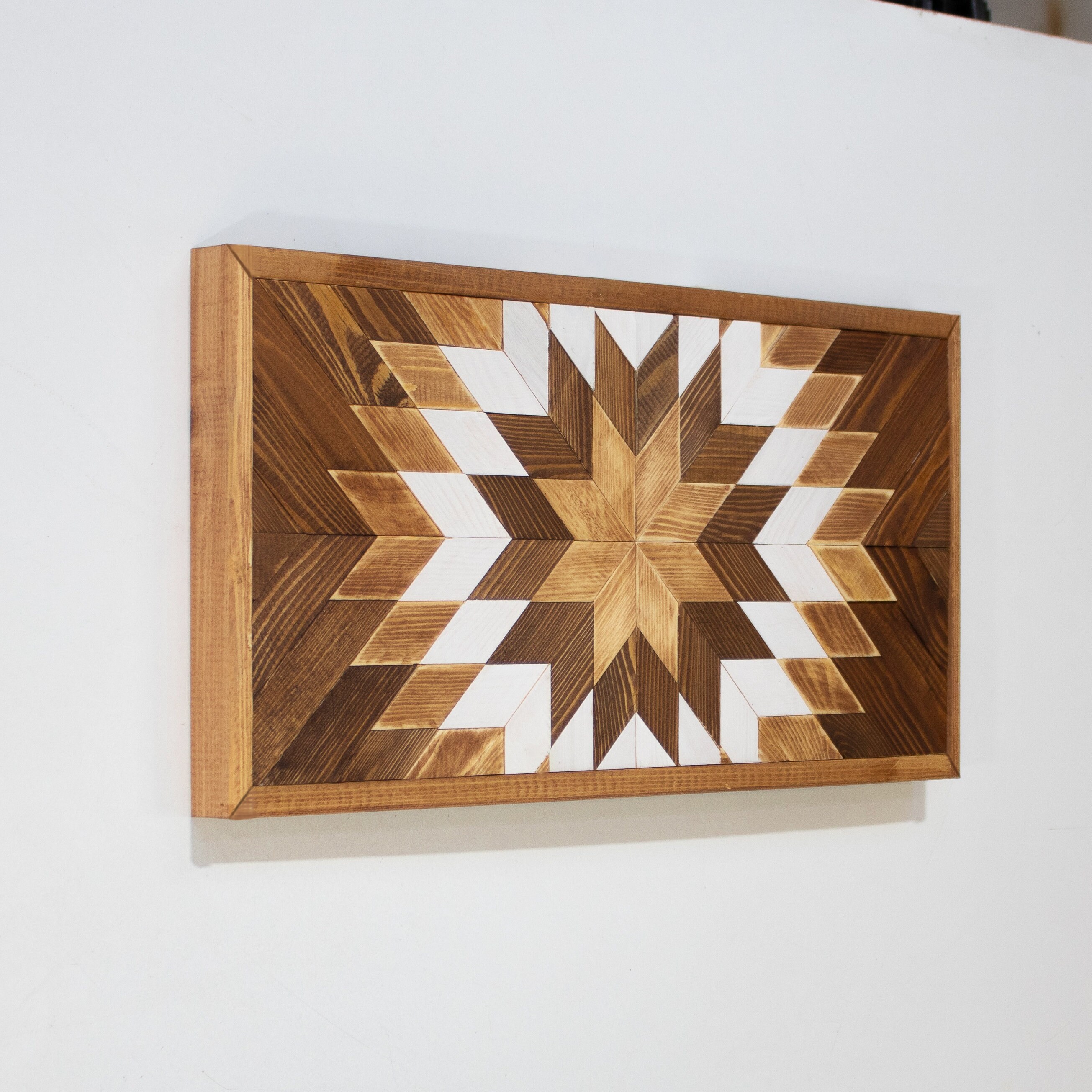 AZTEC Wood Wall Art, Boho Art, Aztec Wood, Boho Wood Art, Wood Hanging ...