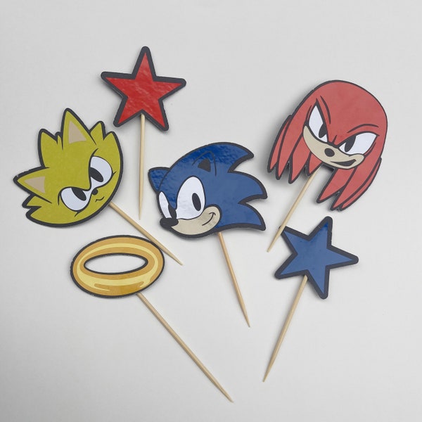 Knuckles Cake Topper - Etsy UK
