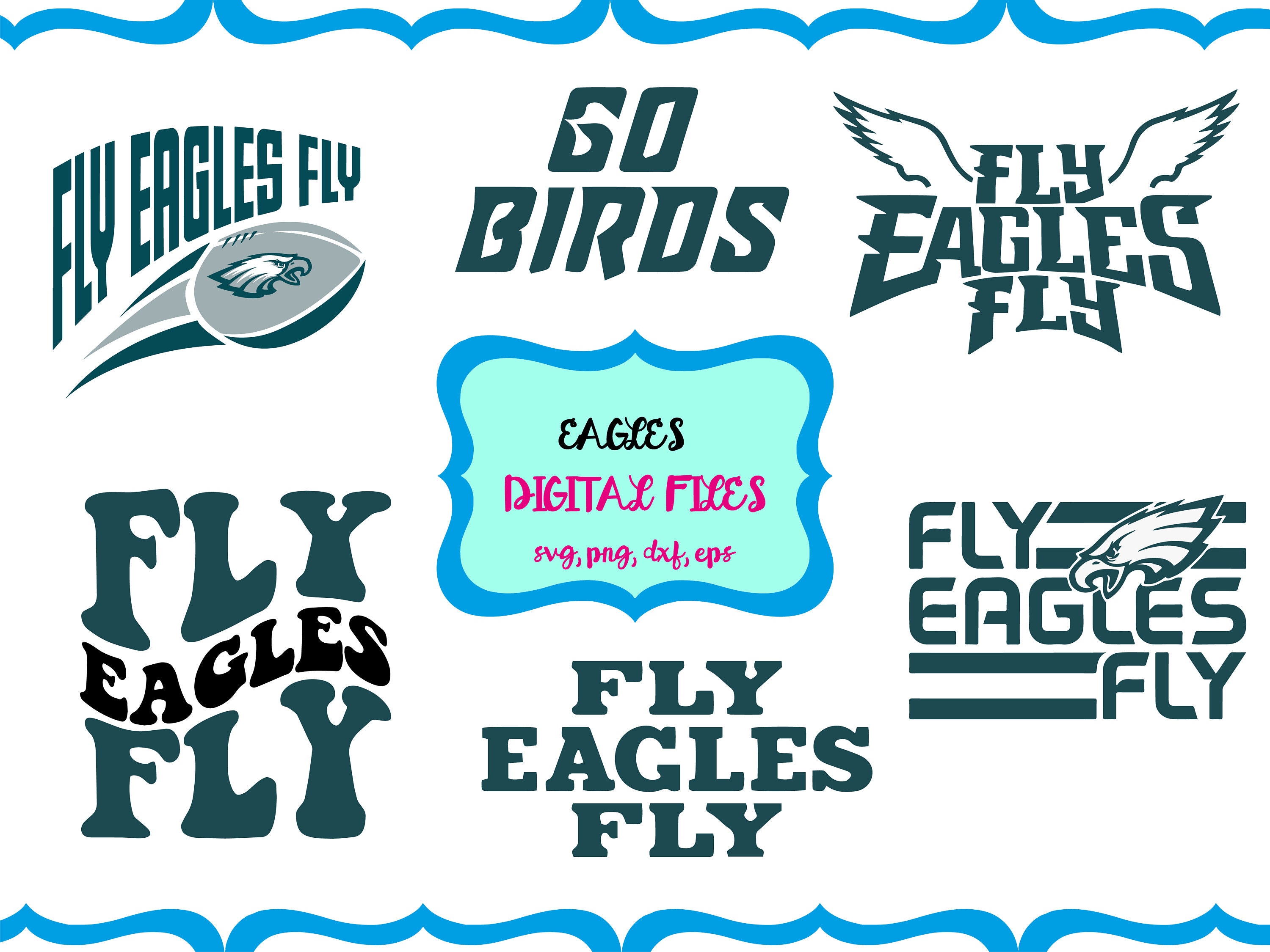 Fly Eagle Fly Svg Bundle Fly Bird Svg Fly Eagles Fly Svg Go - Etsy UK