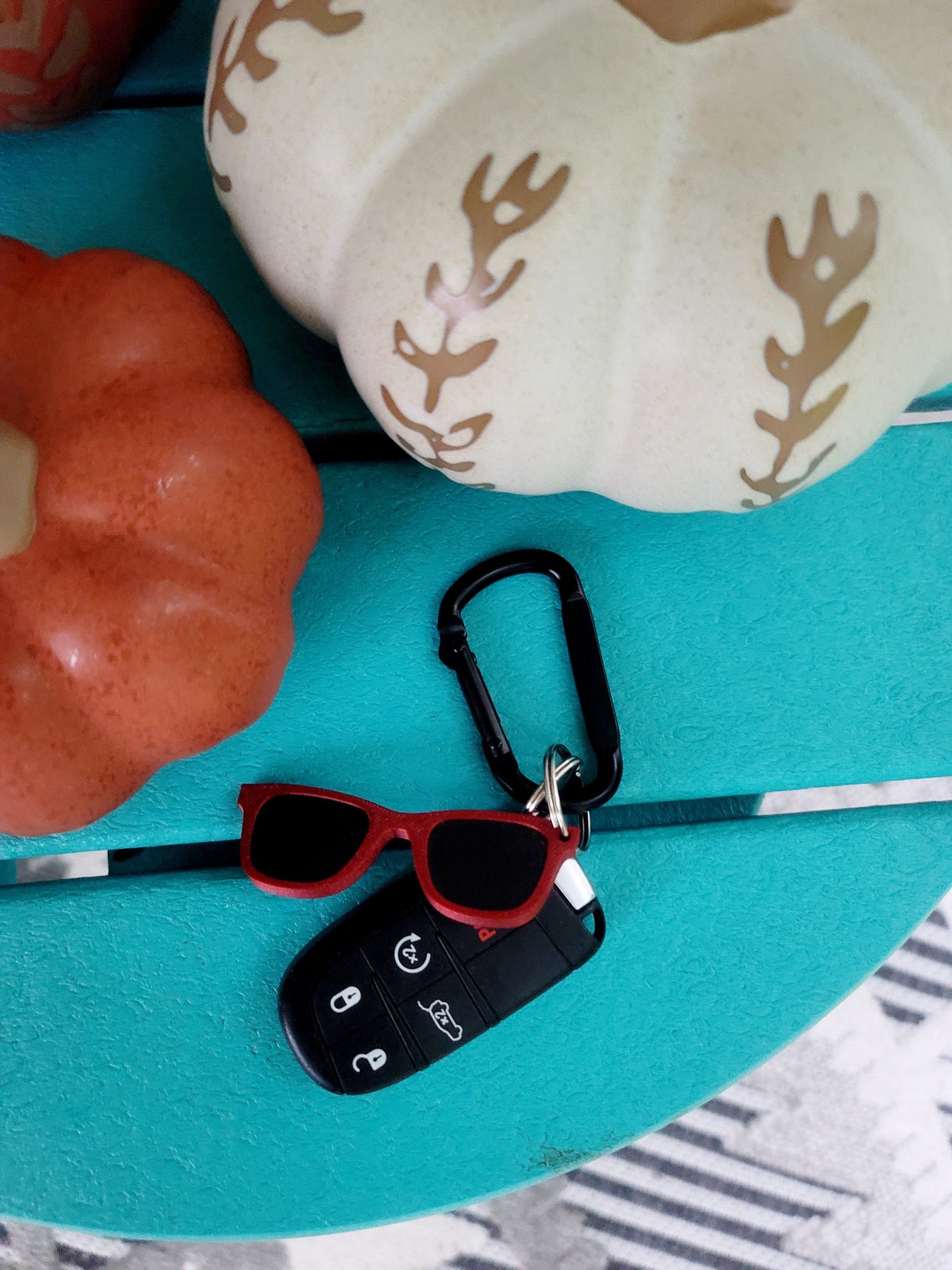 Sunglass 3D Printed Keychain - Etsy