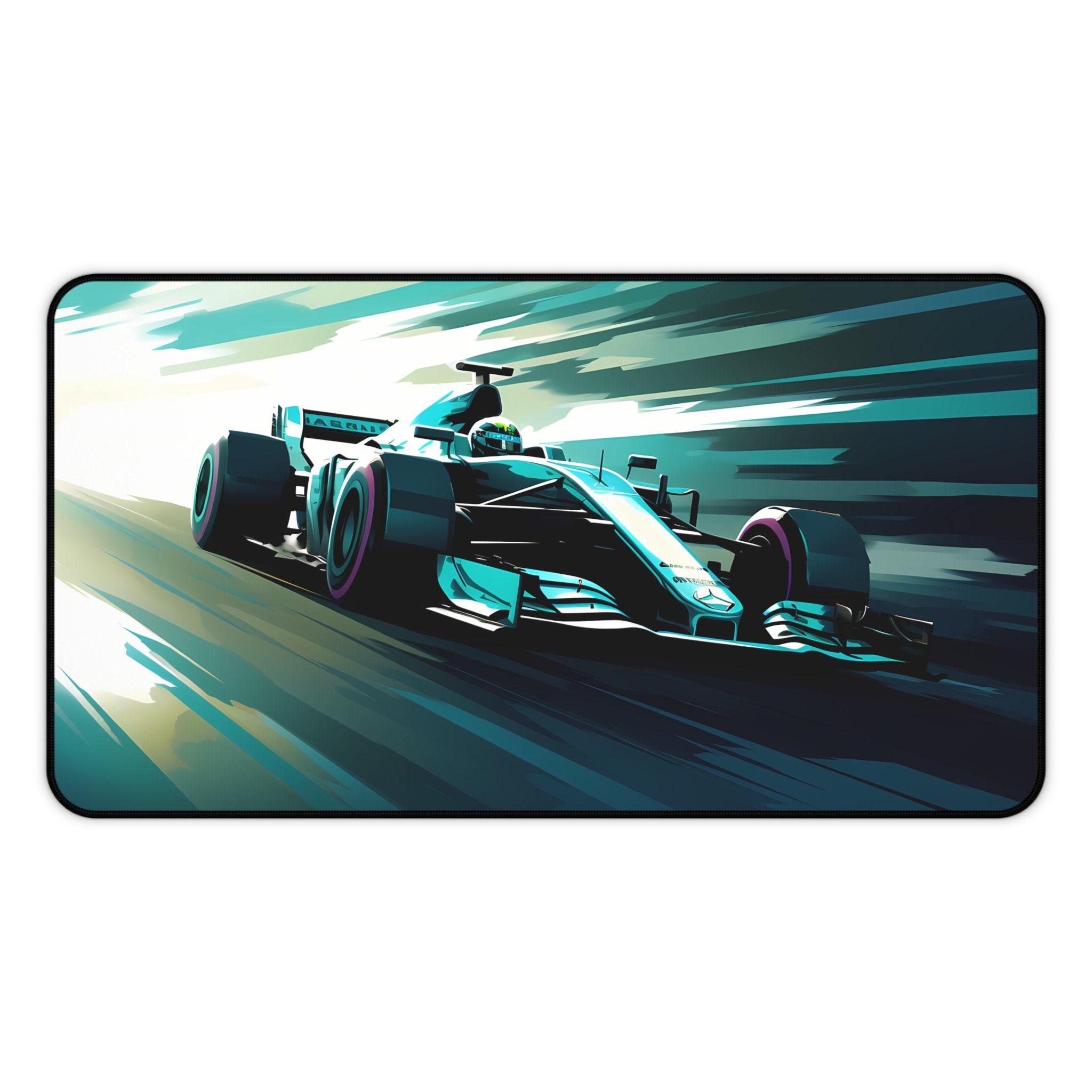 Formula One Desk Mat Car Gaming Mouse Pad Full Desk Decor - Etsy