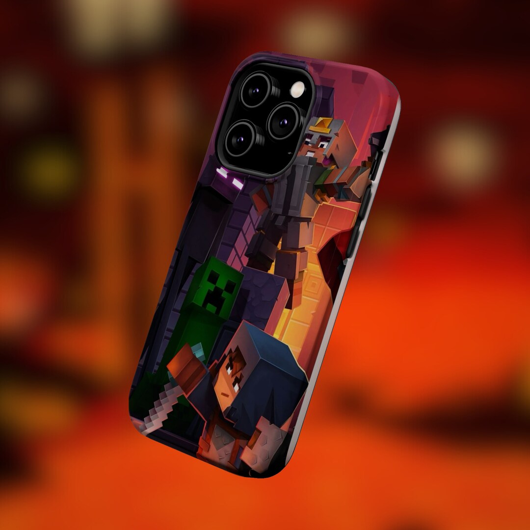 Minecraft Video Game Magsafe Ultratough Cases iPhone Gaming - Etsy