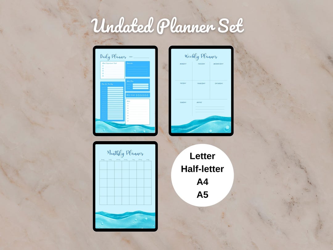 Yearly Annual(daily-weekly-monthly)digital Planner,tablet Planner,ipad ...