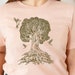 Tree Shirt,gnarled Tree T-shirt Men's Graphic Tee,tree of Life,for Men ...
