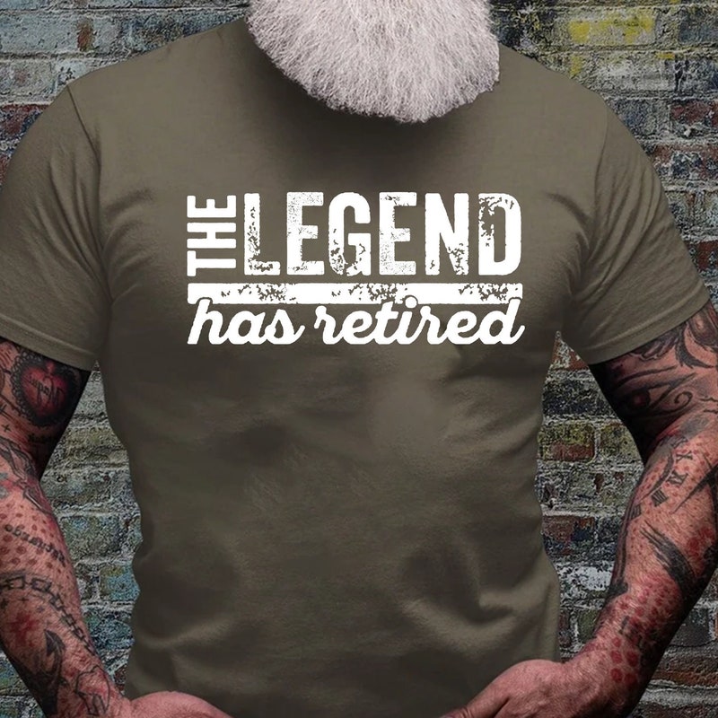 The Legend Has Retired - Etsy