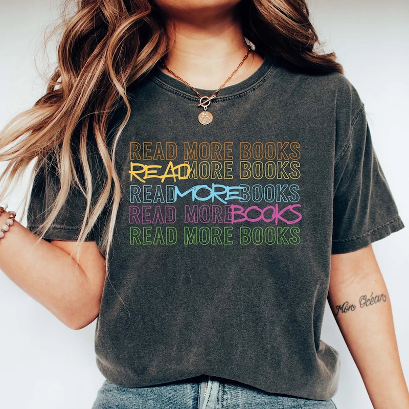 Library Shirt - Etsy