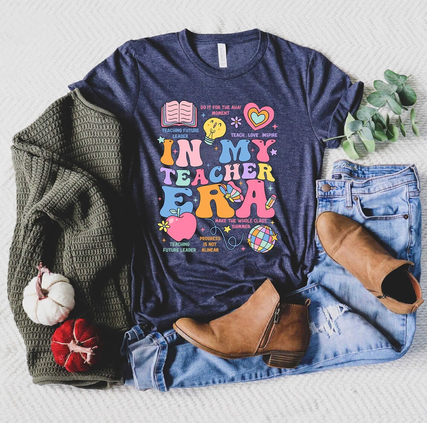 In My Teacher Era Shirt, Funny Teacher Shirt, New Teacher Shirt, Future ...