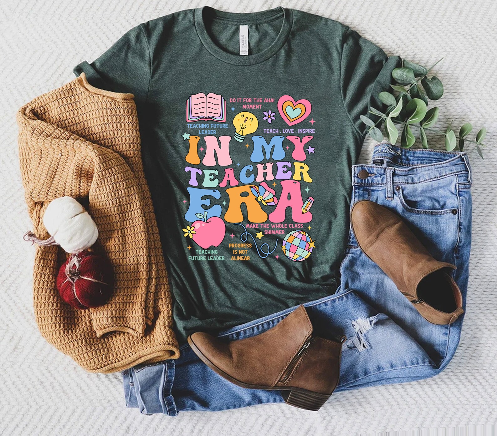 In My Teacher Era Shirt, Funny Teacher Shirt, New Teacher Shirt, Future ...