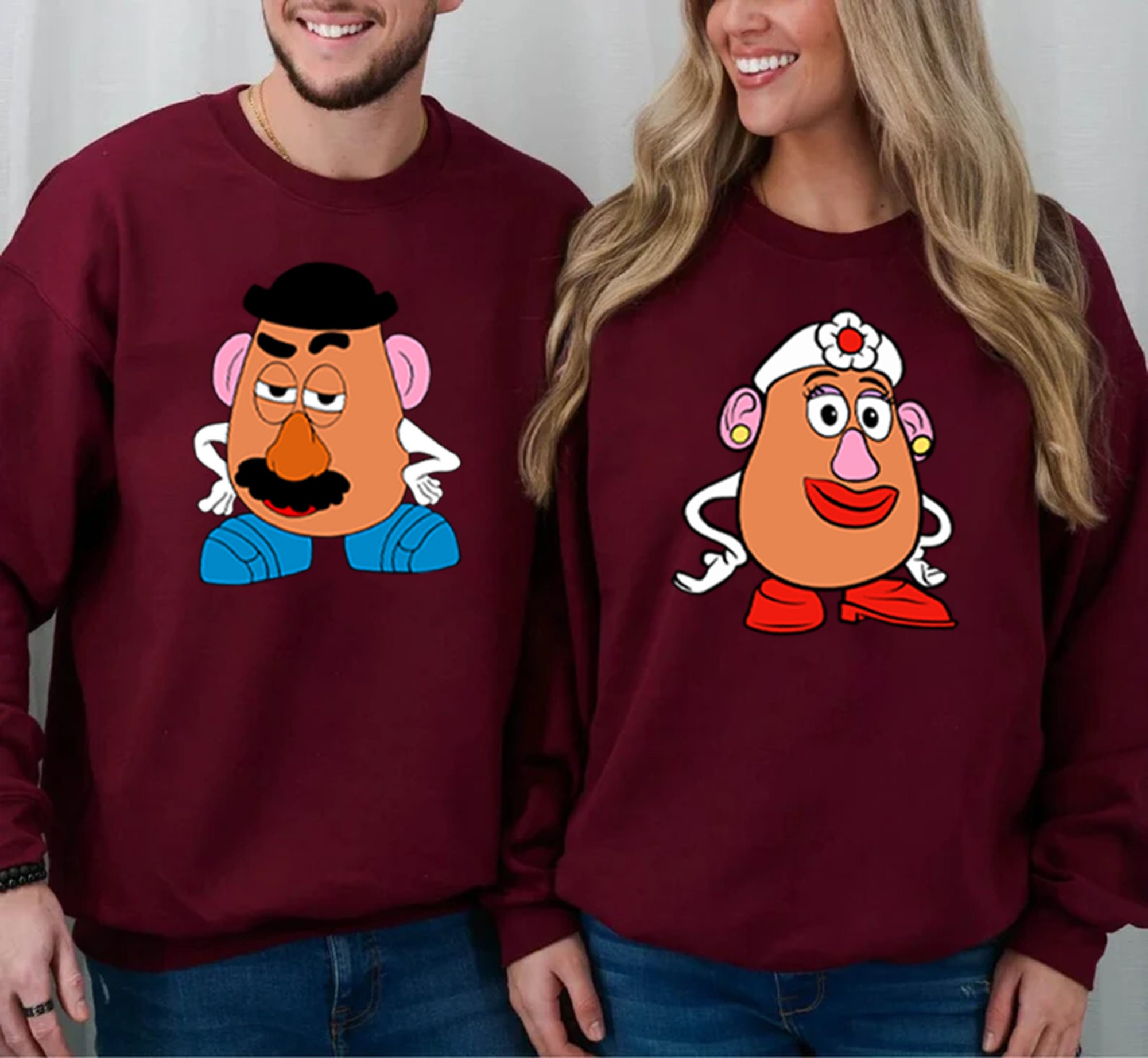 Mr Potato and Ms Potato Heads Inspired Couples Matching Shirt - Etsy