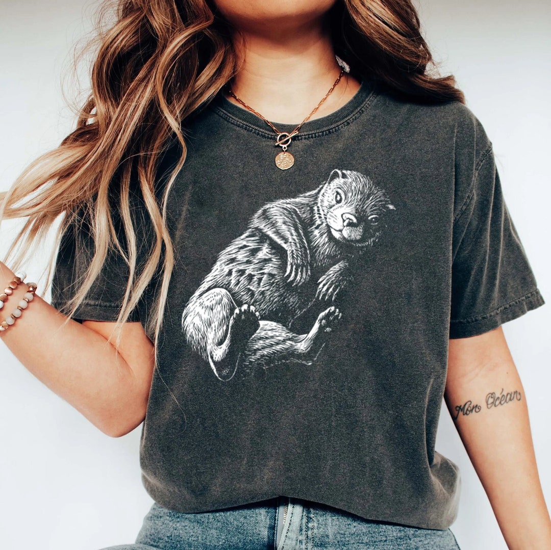 Cute Otter Shirt, Otter Lover Shirt, Sea Otter Gifts Shirt, Animal ...