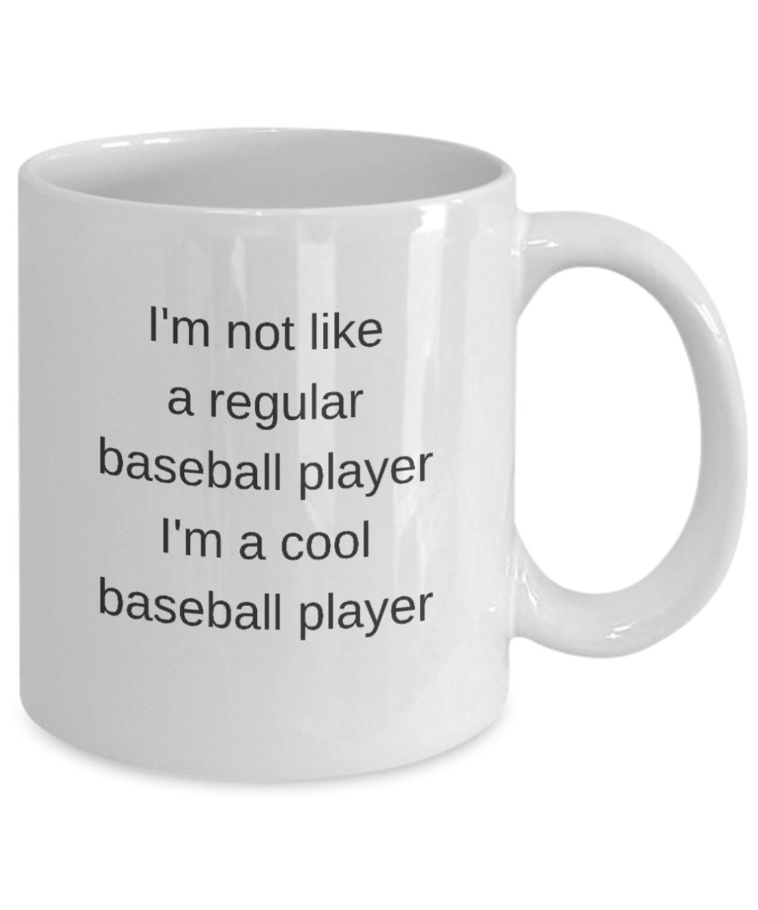 Baseball Coffee Mugs I'm a Cool Baseball Player - Etsy