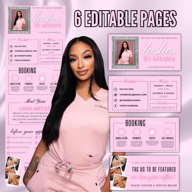 Acuity Website Design Template (editable) - Etsy