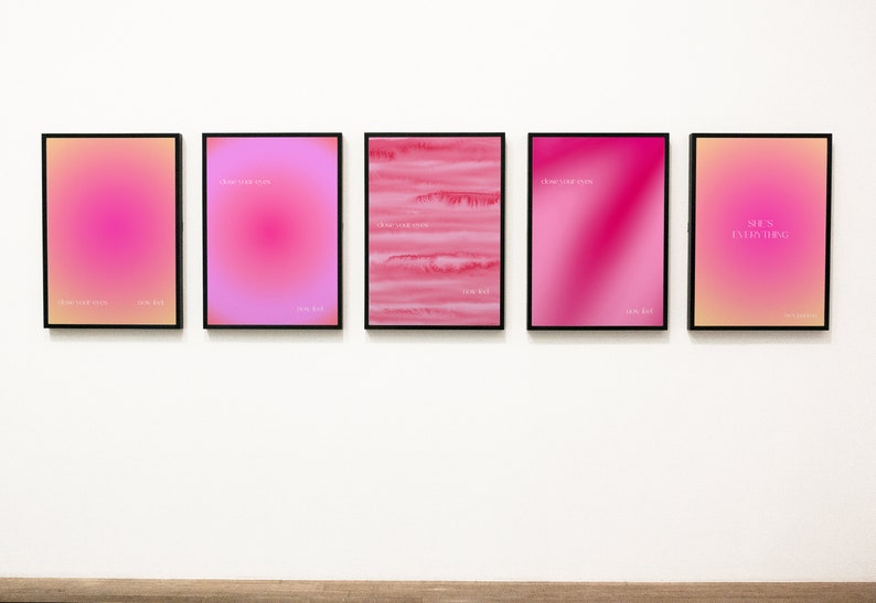 Barbie Movie Aura Poster | Printable Digital Art Poster | Aura Poster ...