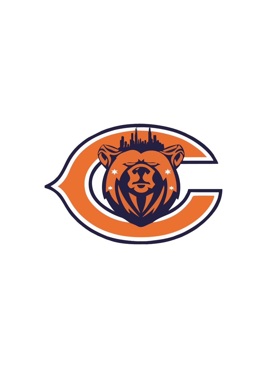 Bears Logo Redesign Tee - Etsy