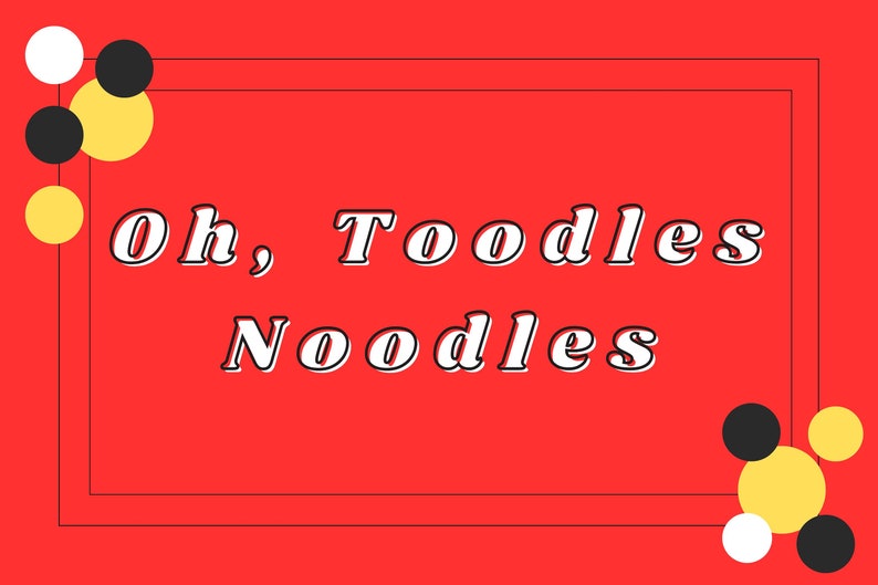 Mickey Mouse Oh Twodles Food Labels Birthday Party - Etsy