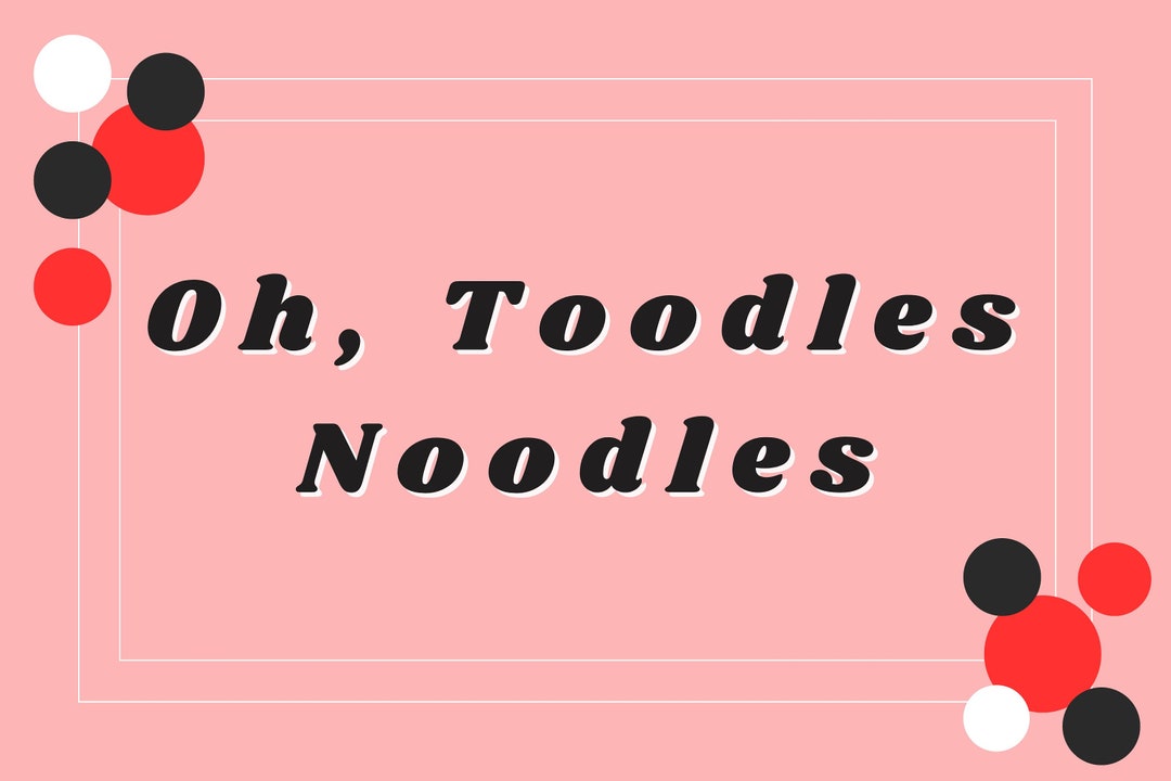 Minnie Mouse Oh Twodles Food Labels Birthday Party - Etsy