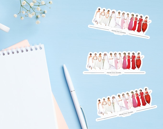 Princess Diana Royal Family UK Style Icon Fashion Phone, Laptop, Bottle ...