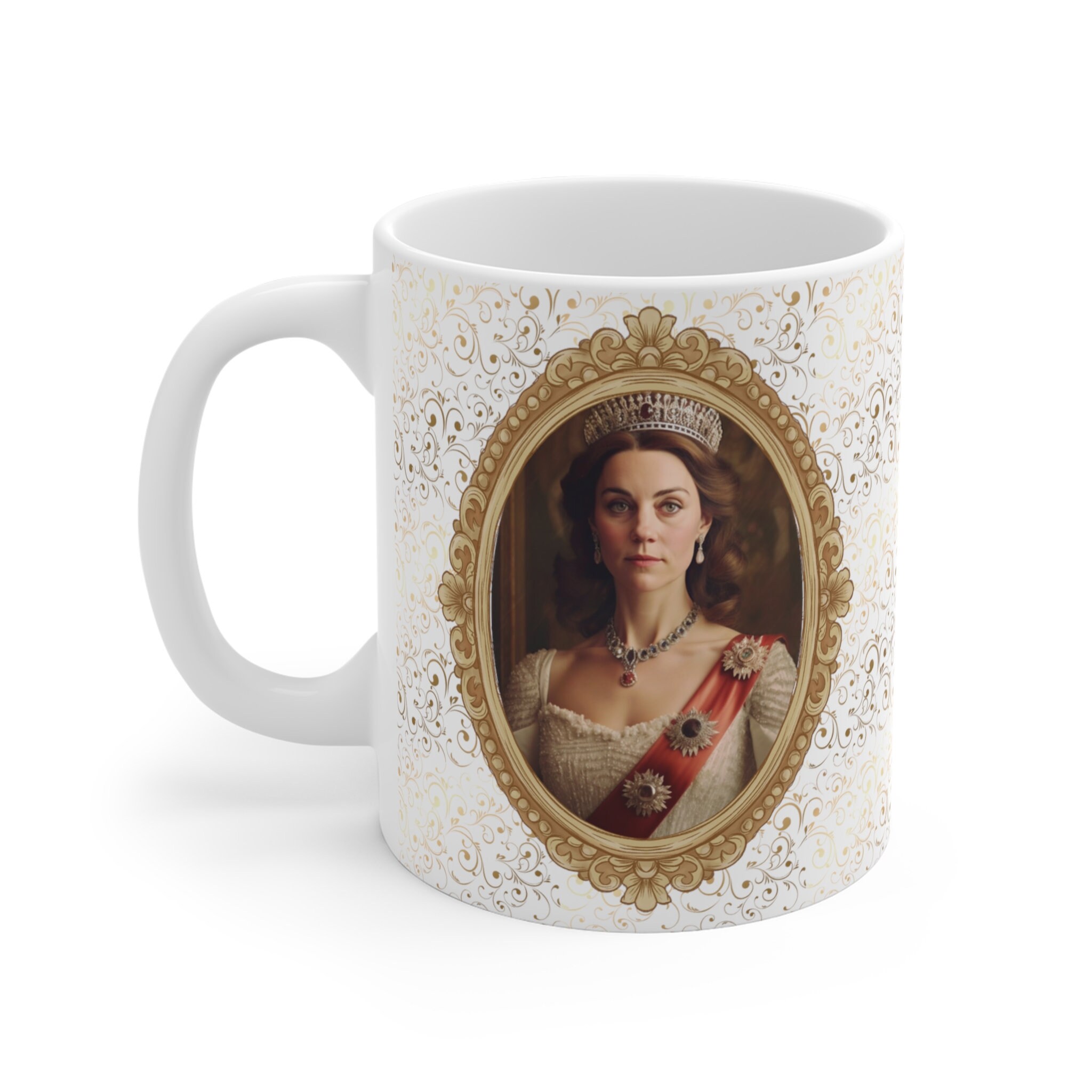 Kate Middleton Mug Kate Middleton Gift Princess of Wales Royal Portrait ...