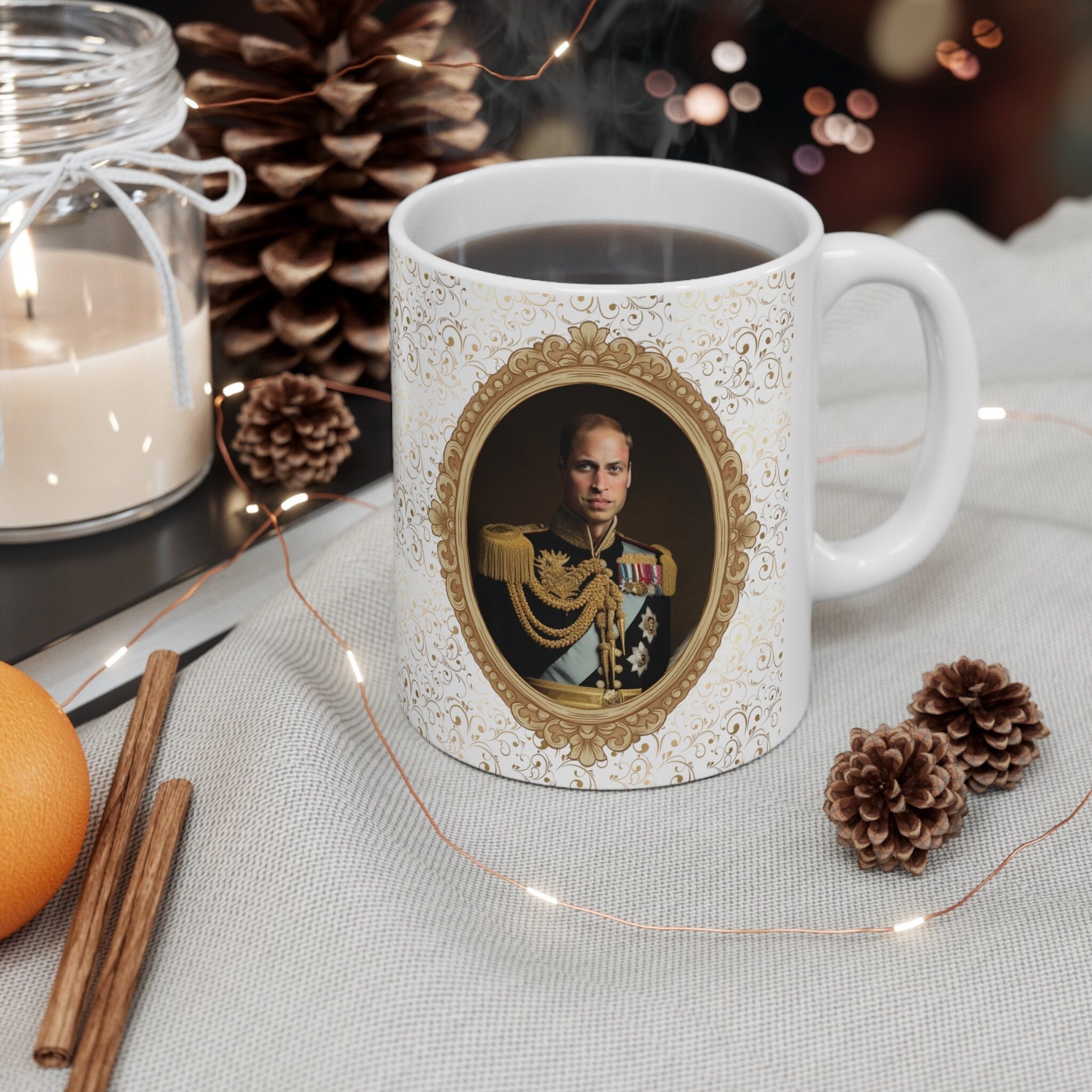 Prince William Mug Prince of Wales Coffee Mug British Royal Tea Cup the ...