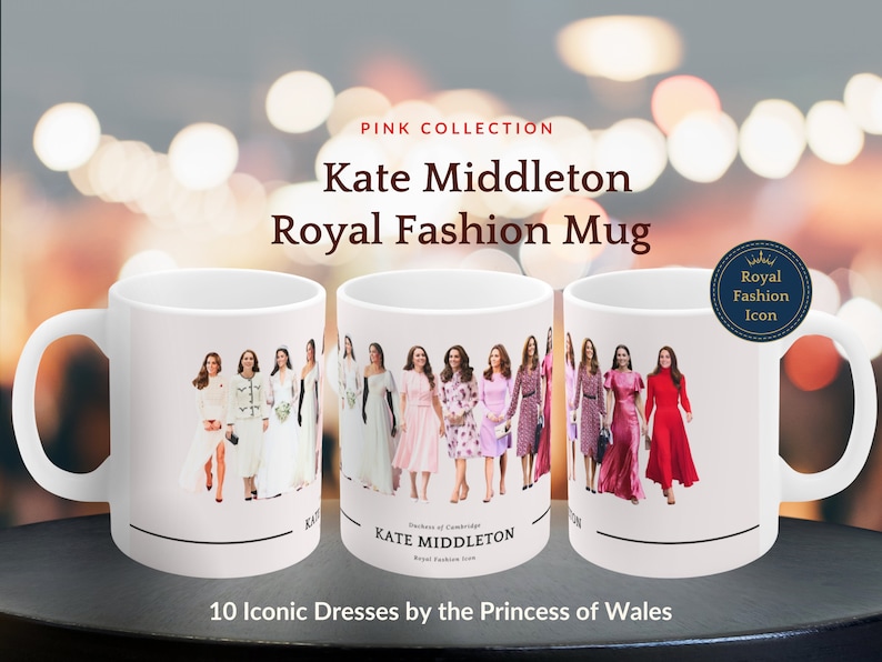 Princess Kate Middleton Mug Princess of Wales Mug Kate Middleton Coffee ...