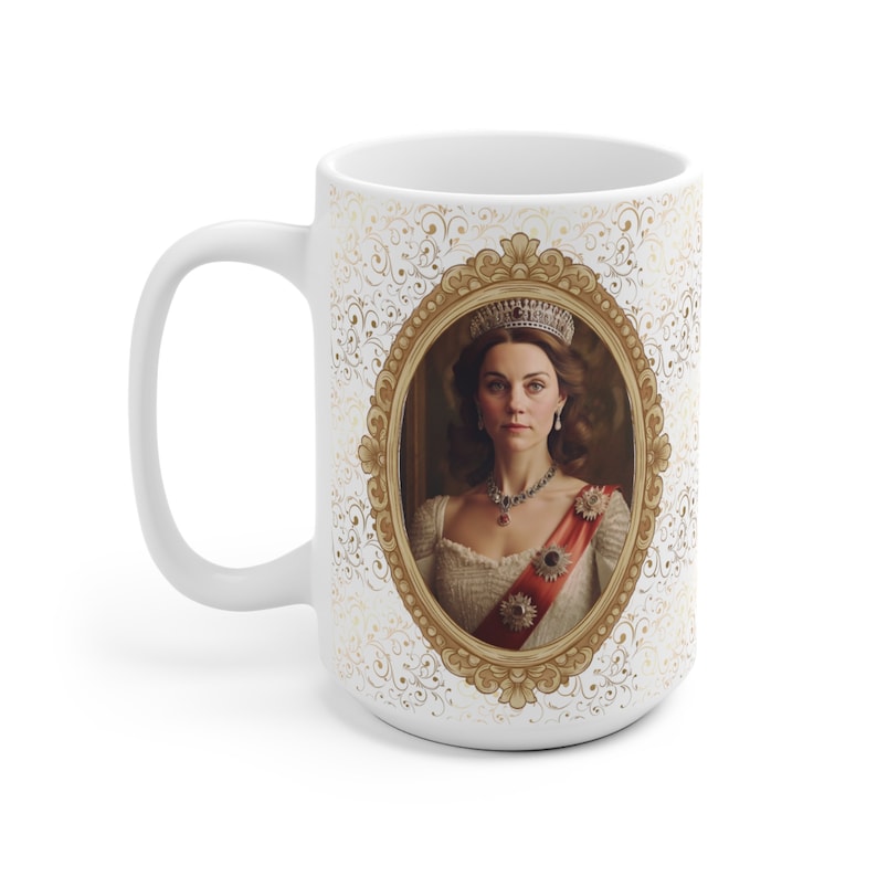 Kate Middleton Mug Kate Middleton Gift Princess of Wales Royal Portrait ...