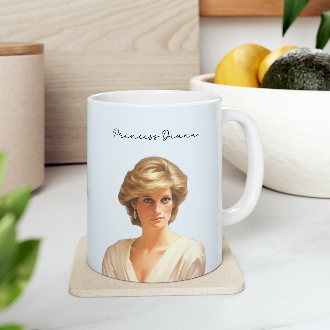 Princess Diana Mug Princess of Wales Coffee Mug Lady Diana Tea Cup ...