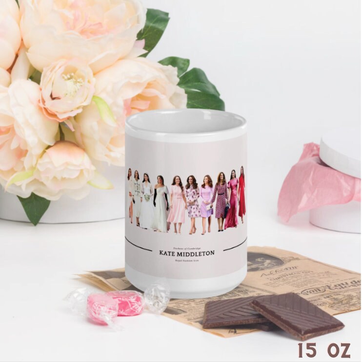 Princess Kate Middleton Mug Princess of Wales Mug Kate Middleton Coffee ...
